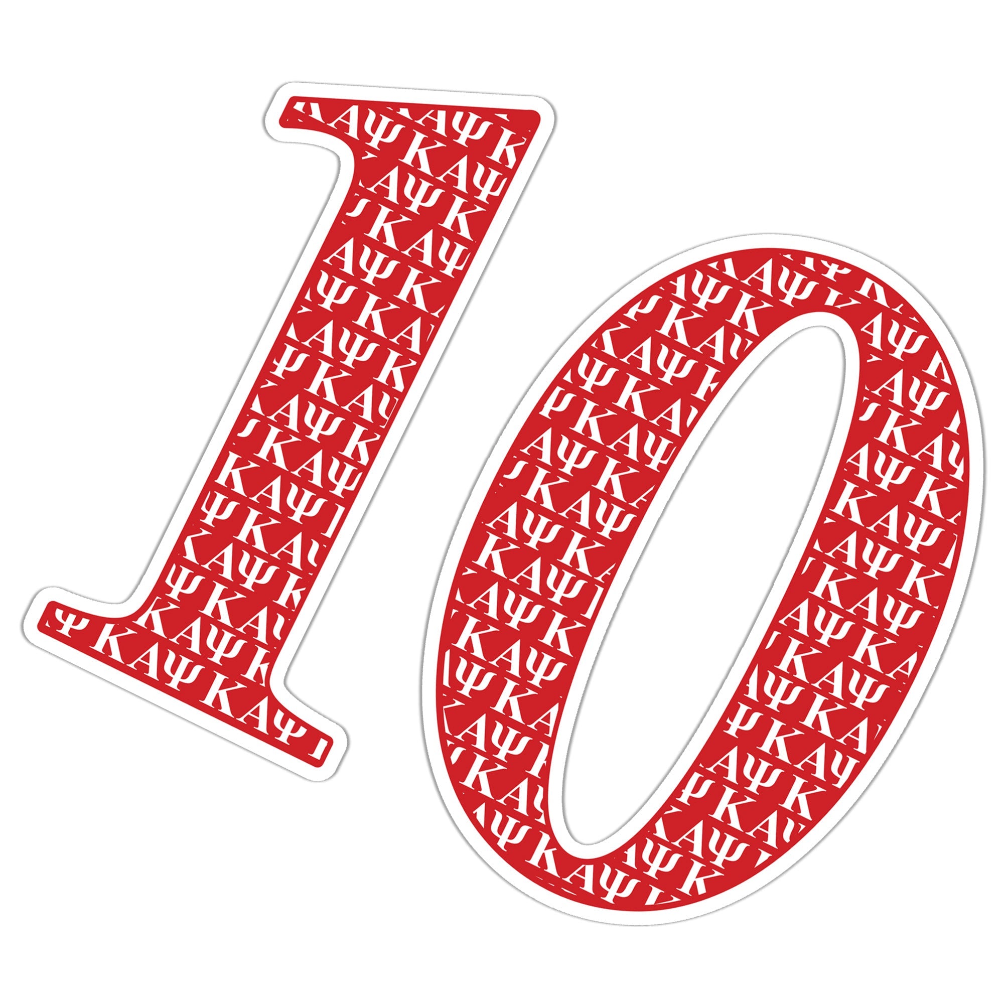 Kappa Alpha Psi Sticker IND Line #10 – Shop Kappa